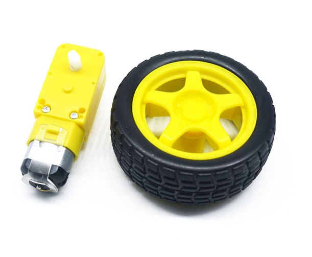 65mm Rubber Wheel (Single)