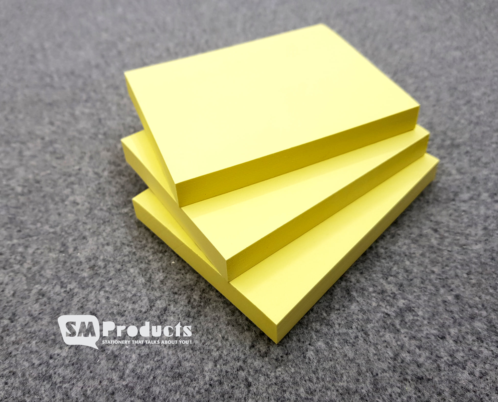 Single Color 100 Sheets Sticky Notes (03 Pcs Set )
